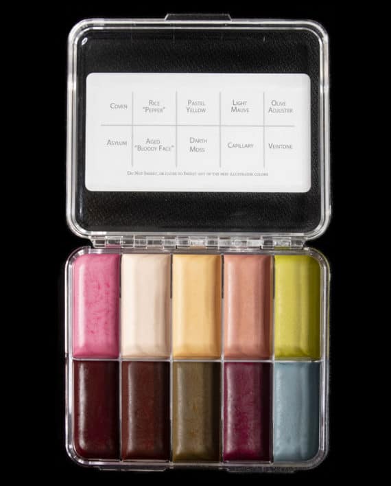 American Horror On Set Palette - Skin Illustrator